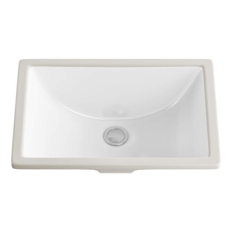 VCS-1116-R Rectangle Porcelain Undermount Sink